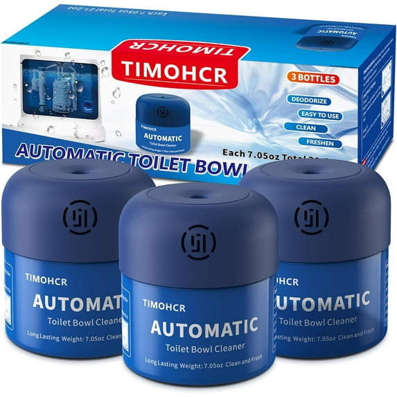 Toilet Bowl Cleaner, Automatic Long Lasting Continuous Toilet Bowl ...