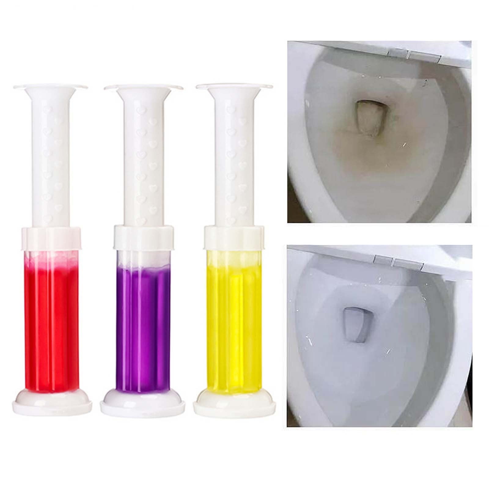 Toilet Bowl Cleaner Gel | Fresh Flower Toilet Gel Stamp | Stops ...