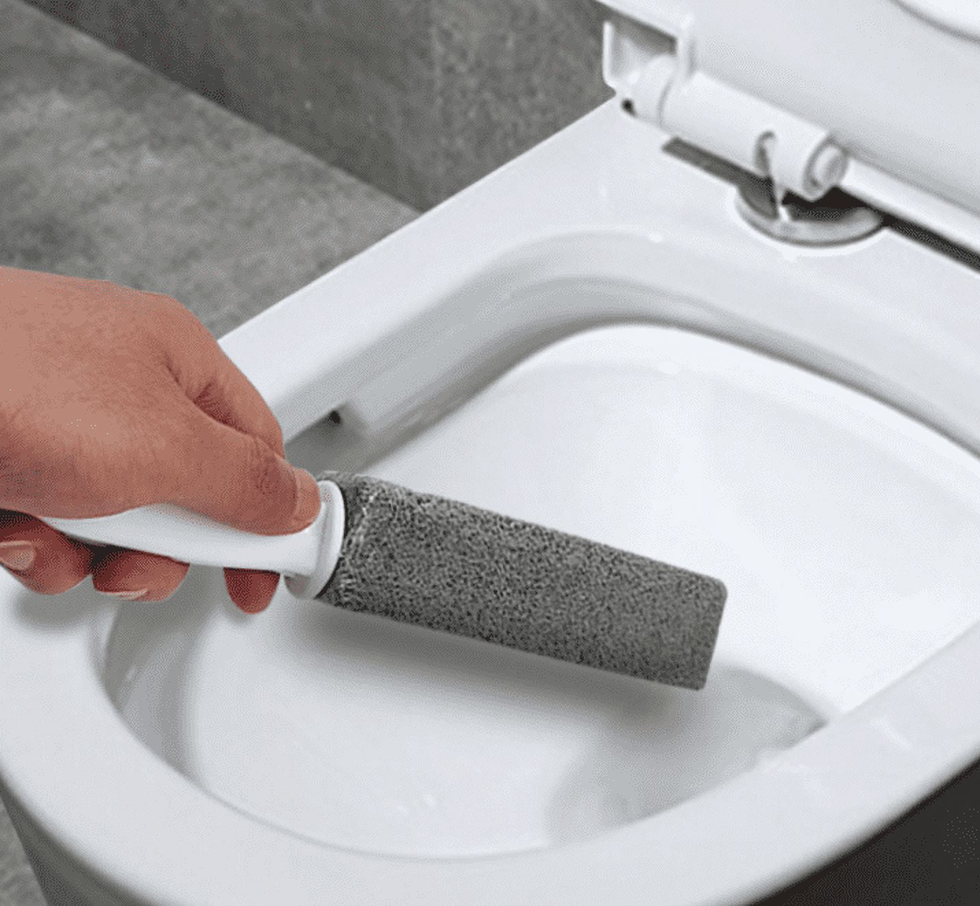 Toilet Bowl Cleaner with Natural Pumice, Abrasive-Based Hard Water ...