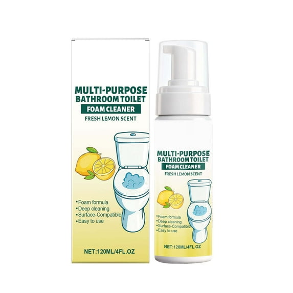 Toilet Bowl Cleaner, Powerful Bathroom Cleaner With Instant Foam Action ...
