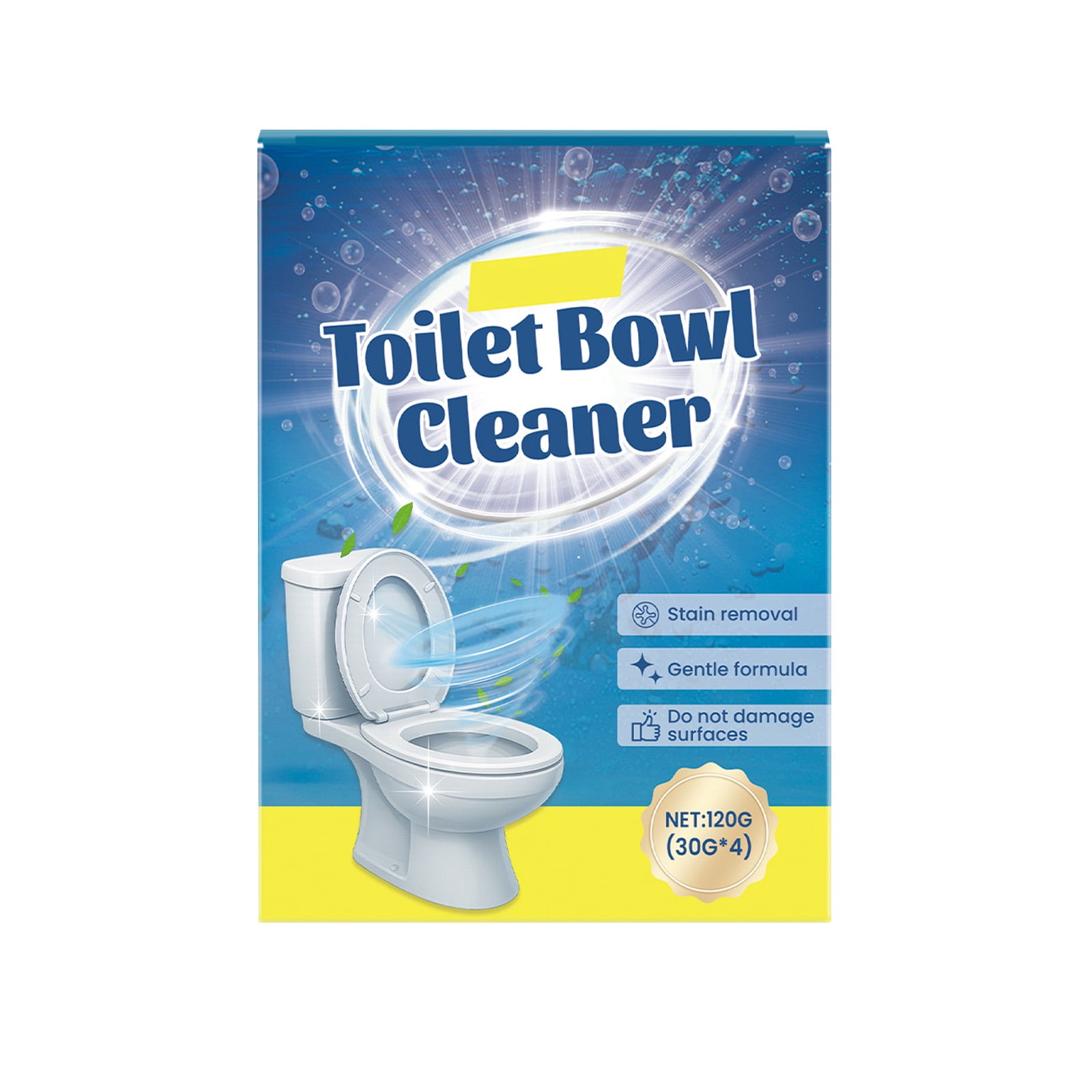 Toilet Bowl Cleaner Powerful Stain Remover Gentle Formula Effective ...