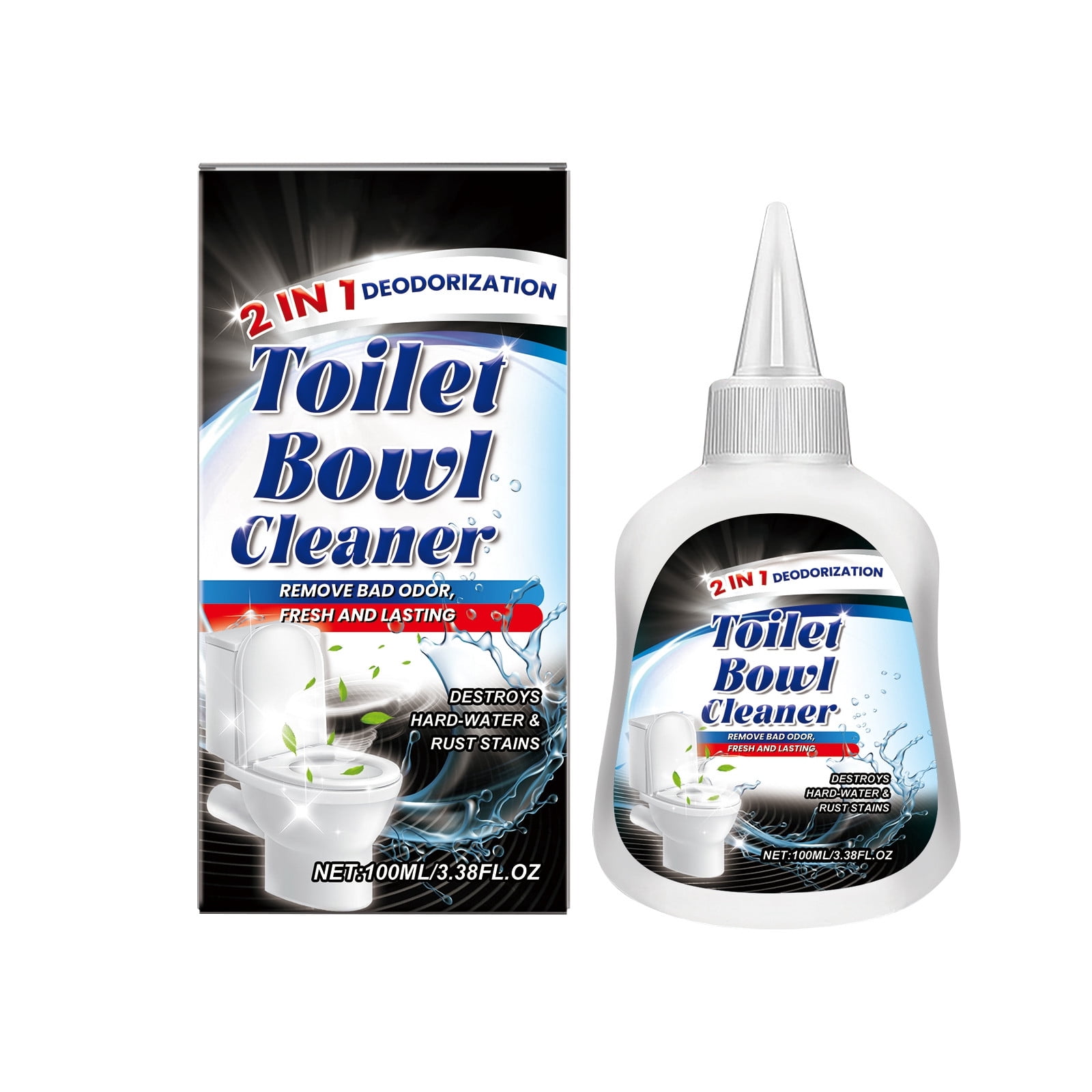 Toilet Bowl Cleaner, Reduces Stubborn Stains, Scale And Foams In Toilet ...