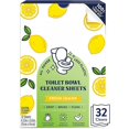 Toilet Bowl Cleaner Sheets - Dissolvable, Septic Safe, Effective ...