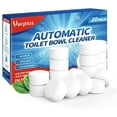 Toilet Bowl Cleaner Tablets 20 PACK, Automatic Cleaners with Bleach ...