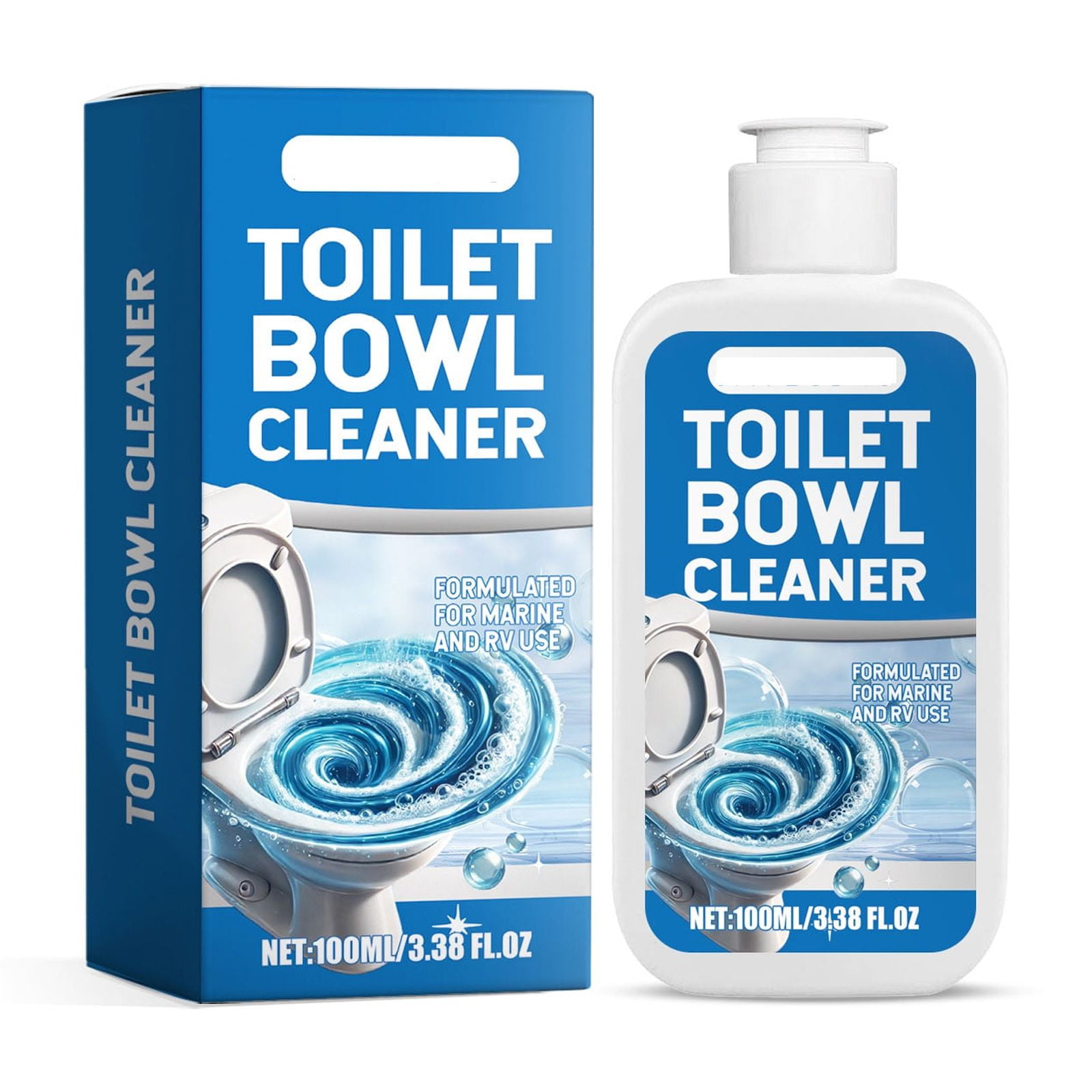 Toilet Bowl Cleaner, for Cleaning and Disinfecting, Stain Removal, 3 ...