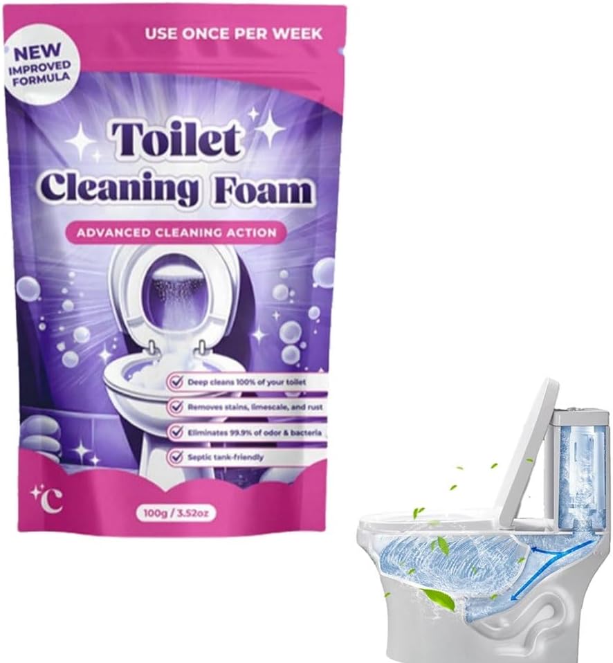 Toilet Bowl Cleaners,Splash Foam Toilet Cleaner,Fizzclean Toilet Bowl ...