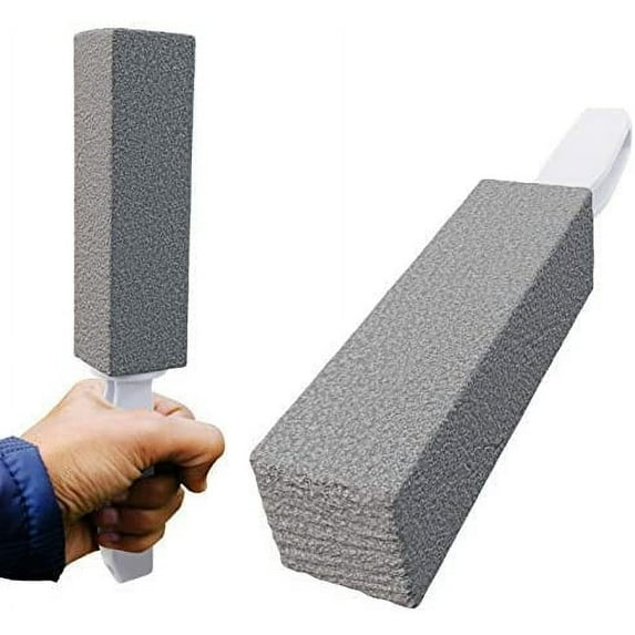 Toilet Bowl Cleaning Pumice Stone with Ergonomic Handle 2 Pk. Toilet ...