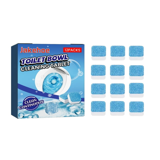 Toilet Bowl Cleaning Tablets Multi-Effect Decontamination, Descaling ...