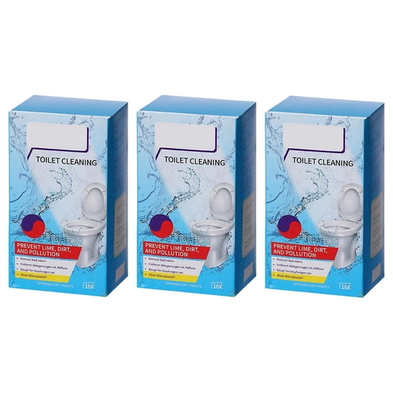 Toilet Bowl Cleaning Tablets - Powerful Descaling & Deodorizing ...