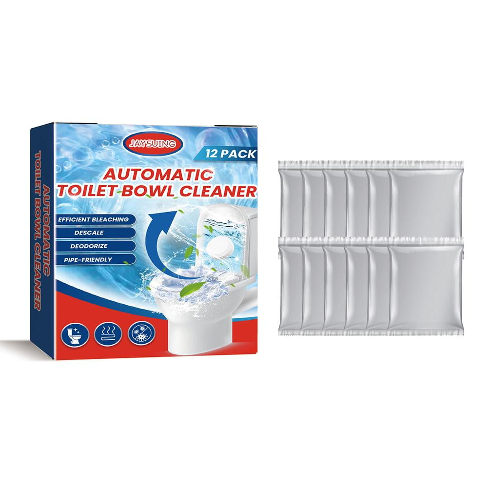 Toilet Bowl Cleaning Tablets Set Of 12, Automatic Toilet Bowl Cleaner ...