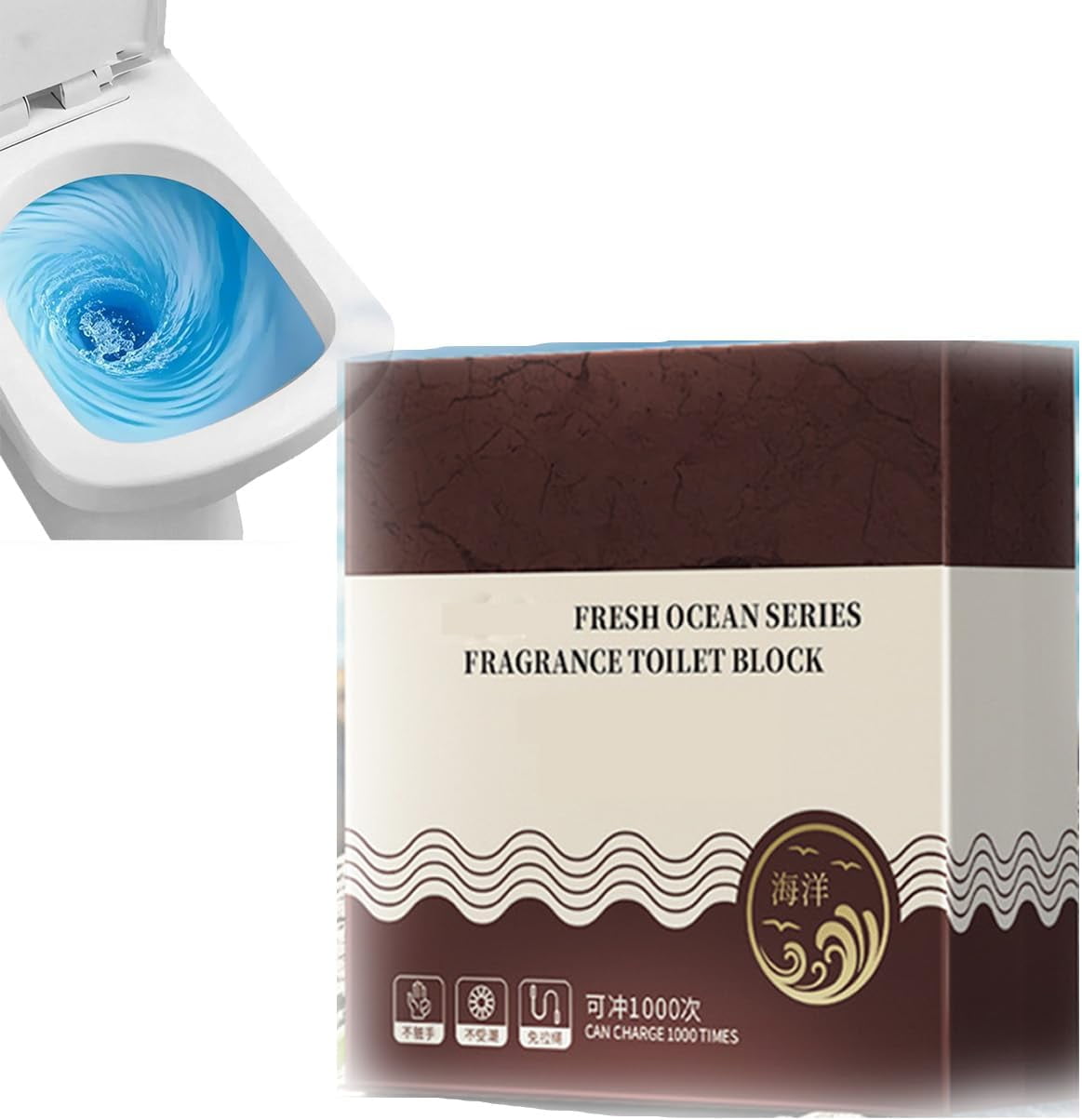 Toilet Bowl Deodorizer Tablets with Fresh Aroma,Automatic Toilet Bowl ...