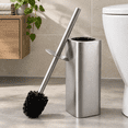 Toilet Brush And Holder Set Stainless Steel (color) - Walmart.com