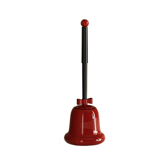 Toilet Brush Home Bells-Shaped Bathroom Toilet Cleaning Stand-Up Brush ...