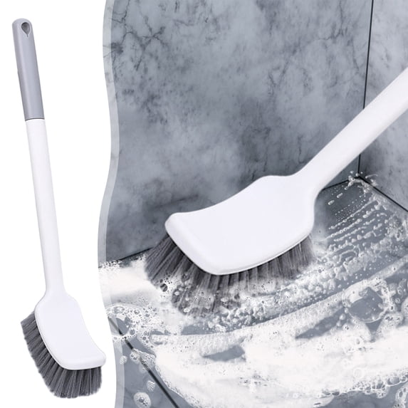 Toilet Brush with Long Handle | Ergonomic Grip | Deep Cleaning No Dead ...