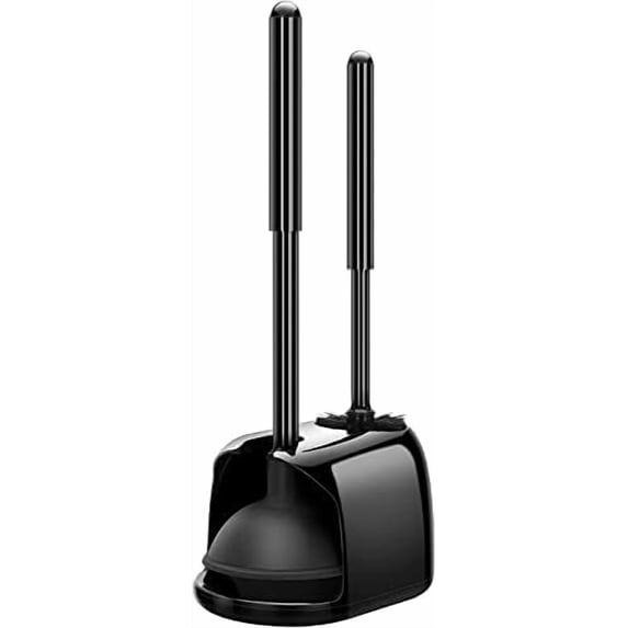 Toilet Brush and Plunger Set, Toilet Plungers for Bathroom Heavy Duty ...