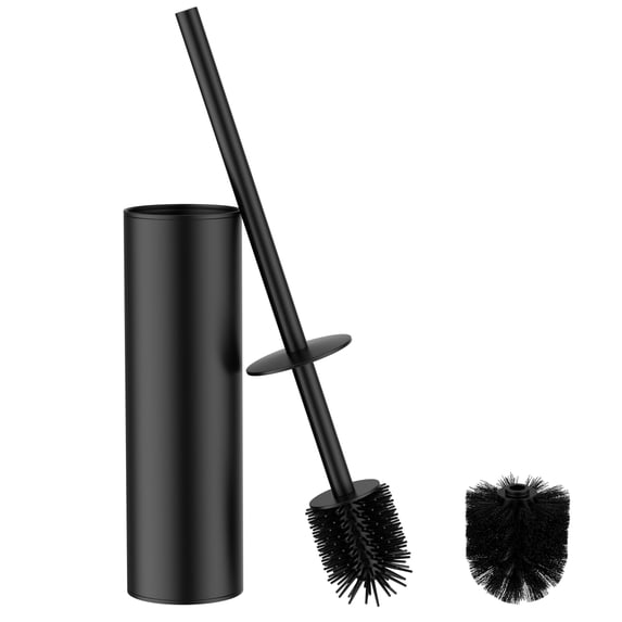 Toilet Brush, Toilet Bowl Cleaner Brush and Holder Set Tall - Walmart.com