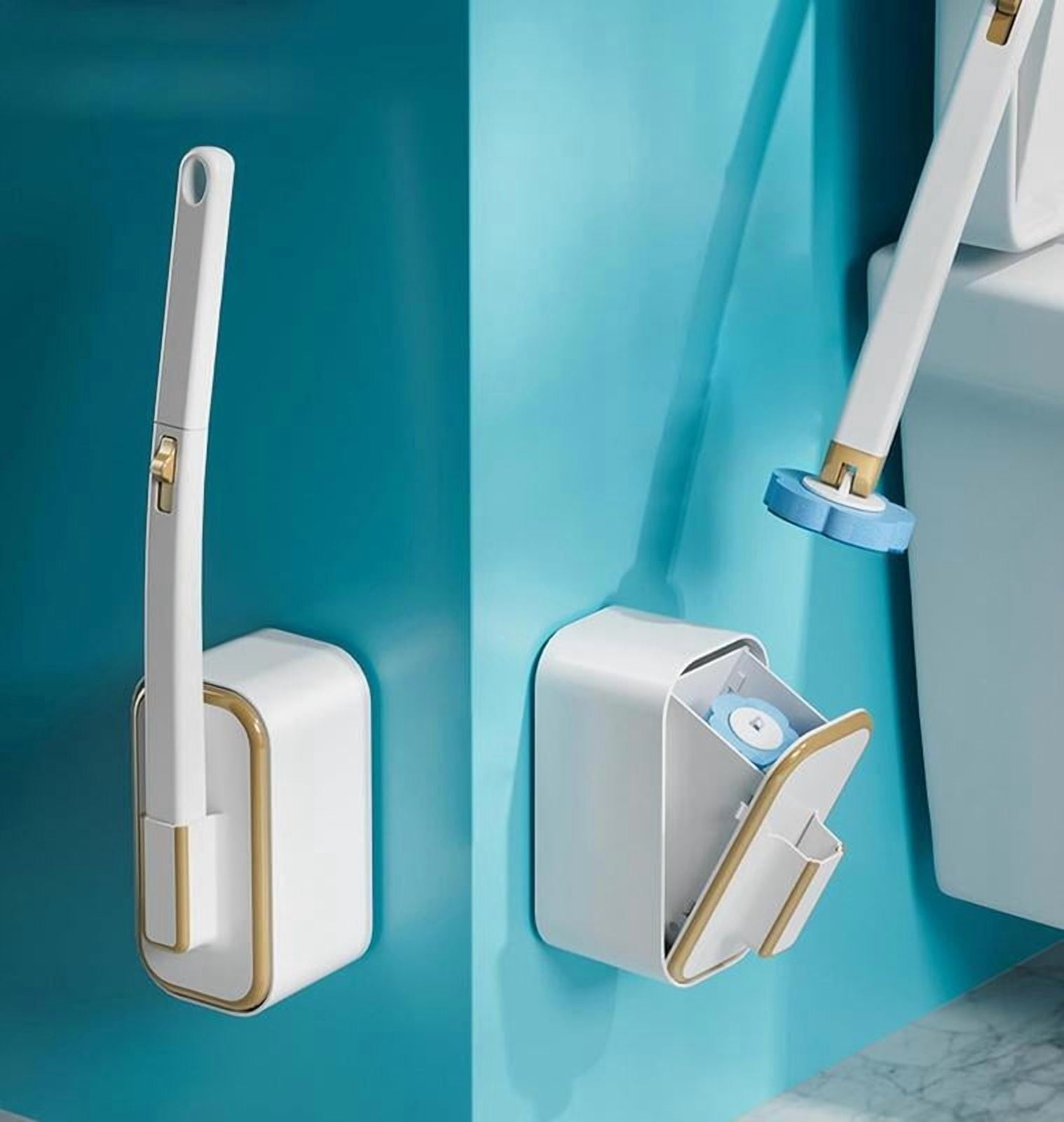 Toilet Brush with Wand Refills Toilet Bowl Cleaner Wands ＆ Toilet ...
