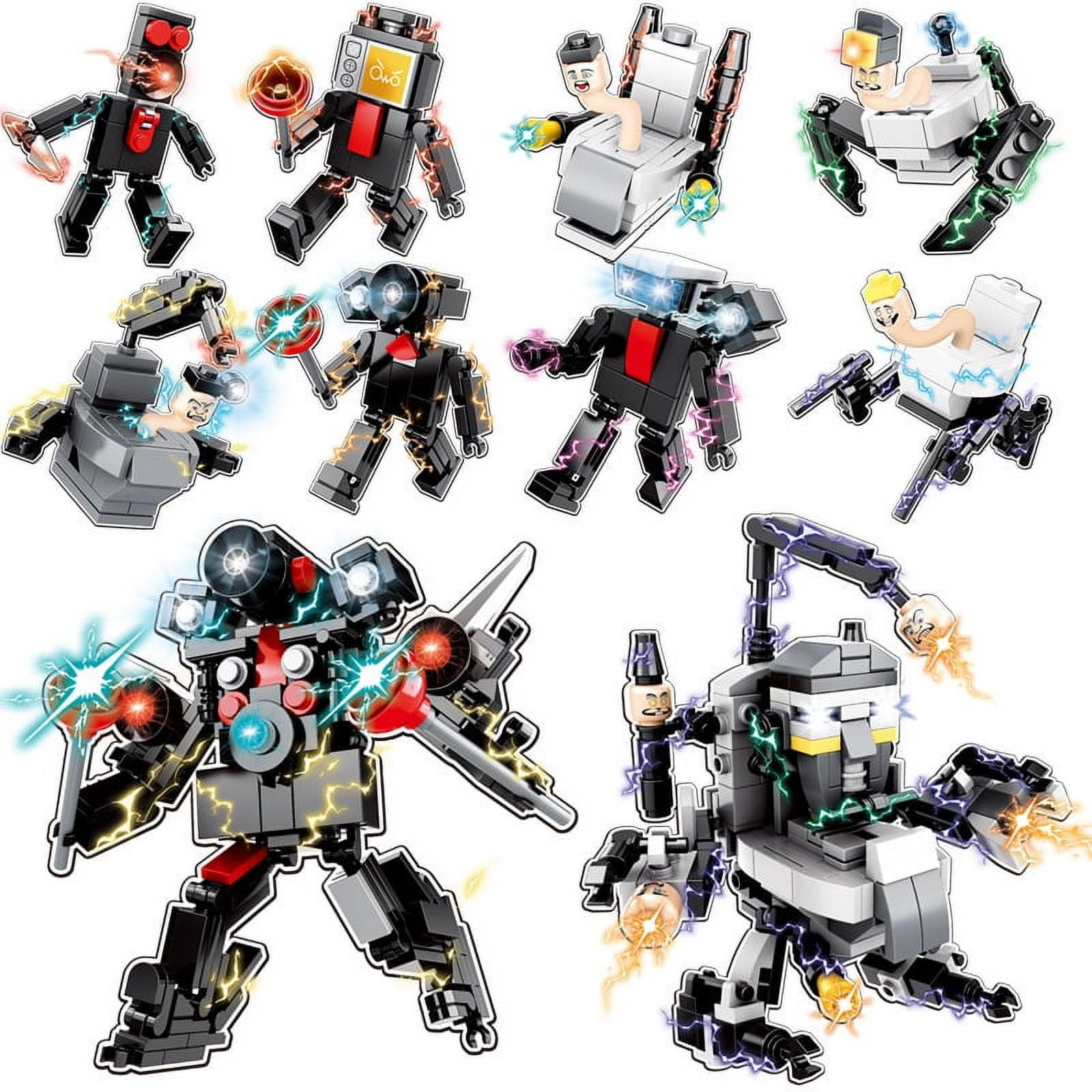 GZTOYS Collectible SKBD Interlocking Block Building Sets, Black ...