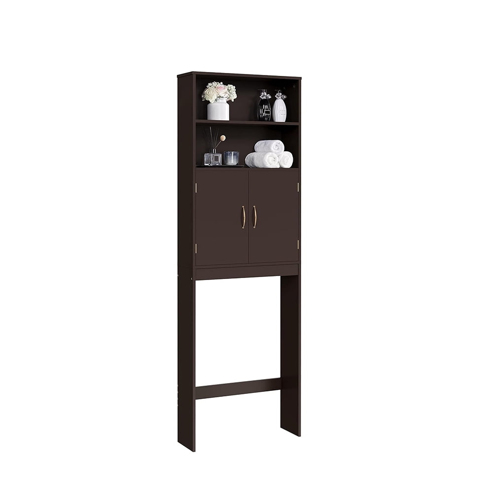 Over The Toilet Cabinet, Double Door Bathroom Storage Organizer, Toilet ...