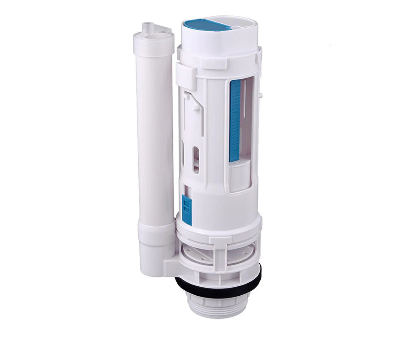 Toilet Cistern Dual Flush Push Button Valve White 25cm/10" Height Fit ...