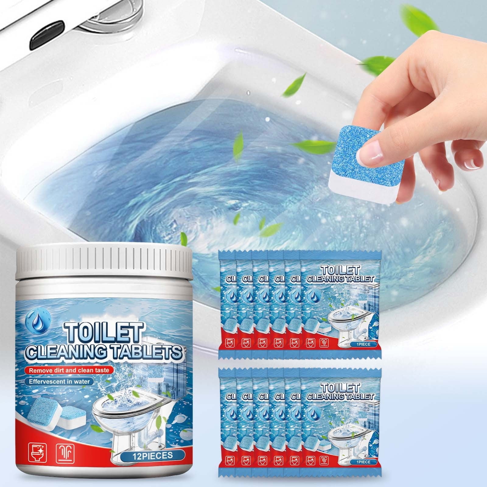 Toilet Cleaner, 2025 Toilet Bowl Cleaner, Powerful Refresh Foaming ...
