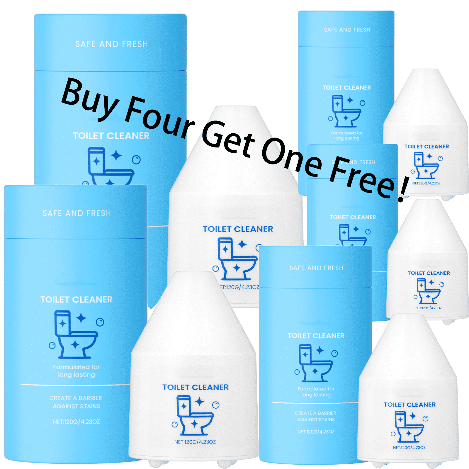 Toilet Cleaner, 2026 New Toilet Cleaner, Automatic Lasting Cleaning ...
