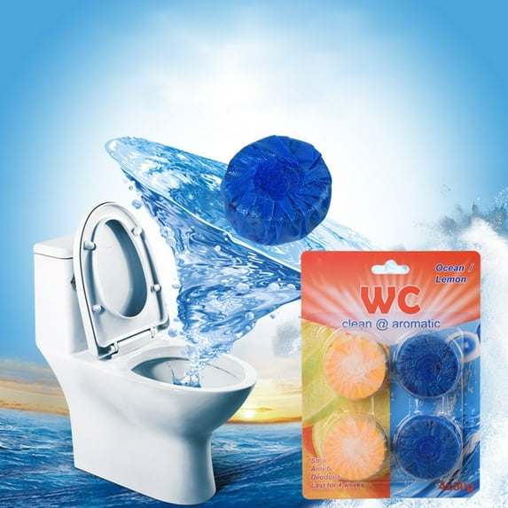 Toilet Cleaner - Decomposes Stains, Eliminates Odors, Fights Scale ...