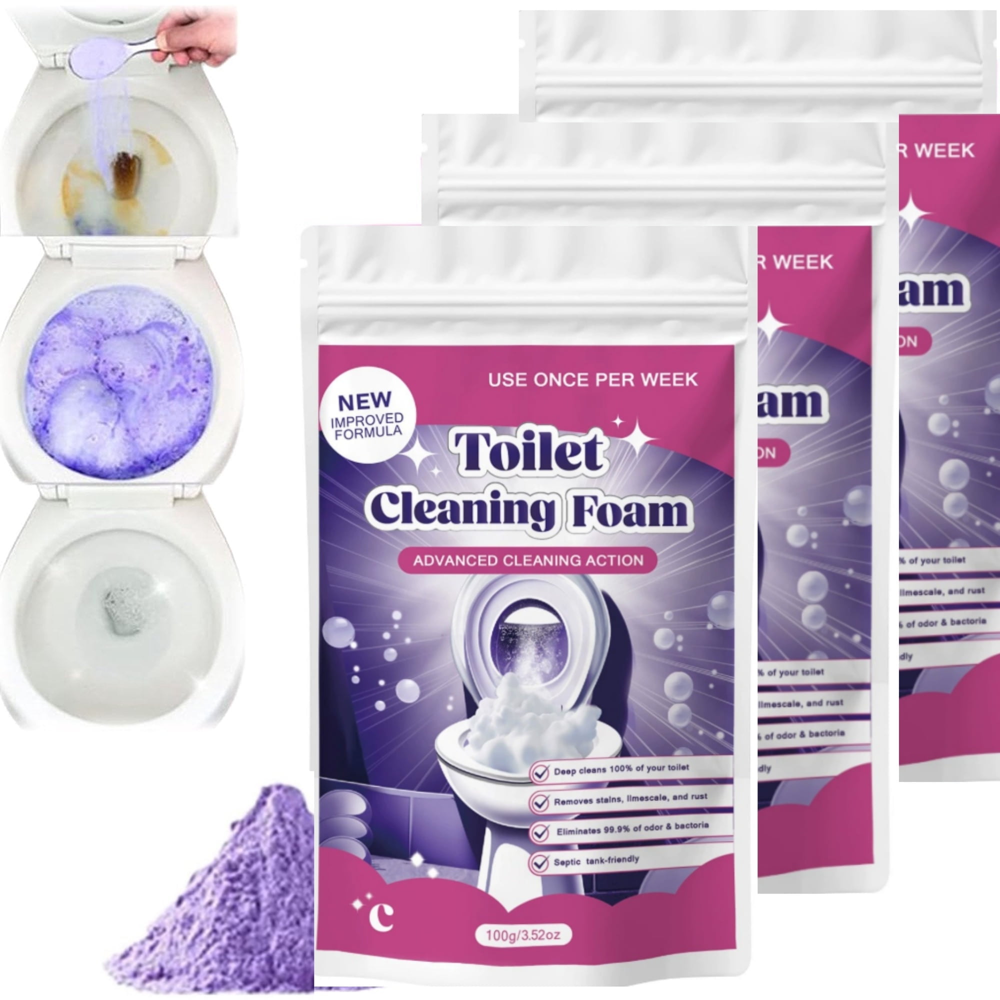 Toilet Cleaner, Fizz Clean Toilet Cleaner, Fizzclean Toilet Cleaning ...