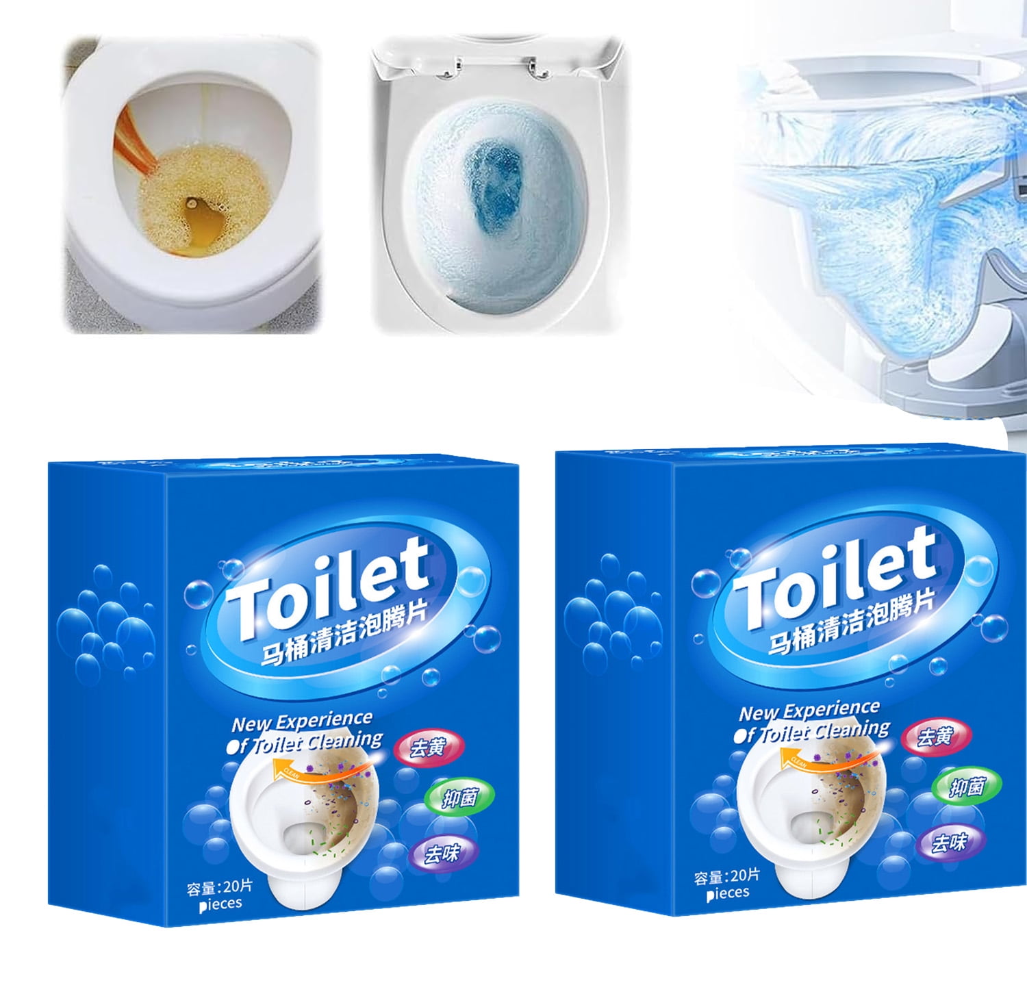 Toilet Cleaner, Foaming Toilet Cleaner, 2025 New Sel ActivatingPowder ...