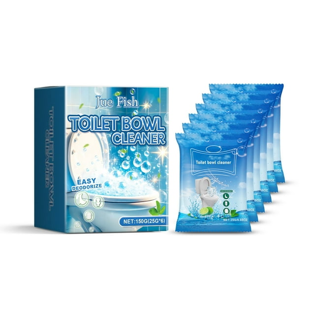 Toilet Cleaner, Powder for Toilet Bowl Cleaning, Cleaner (0.88 Oz, Pack ...