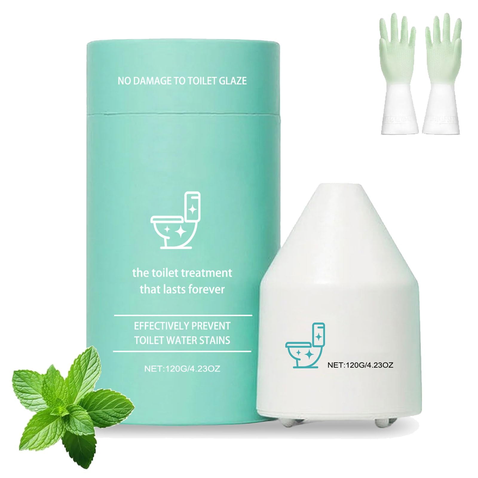 Toilet Cleaner, Pro Krazy Clean Toilet Cleaner 10 Years, Fresh Scent ...