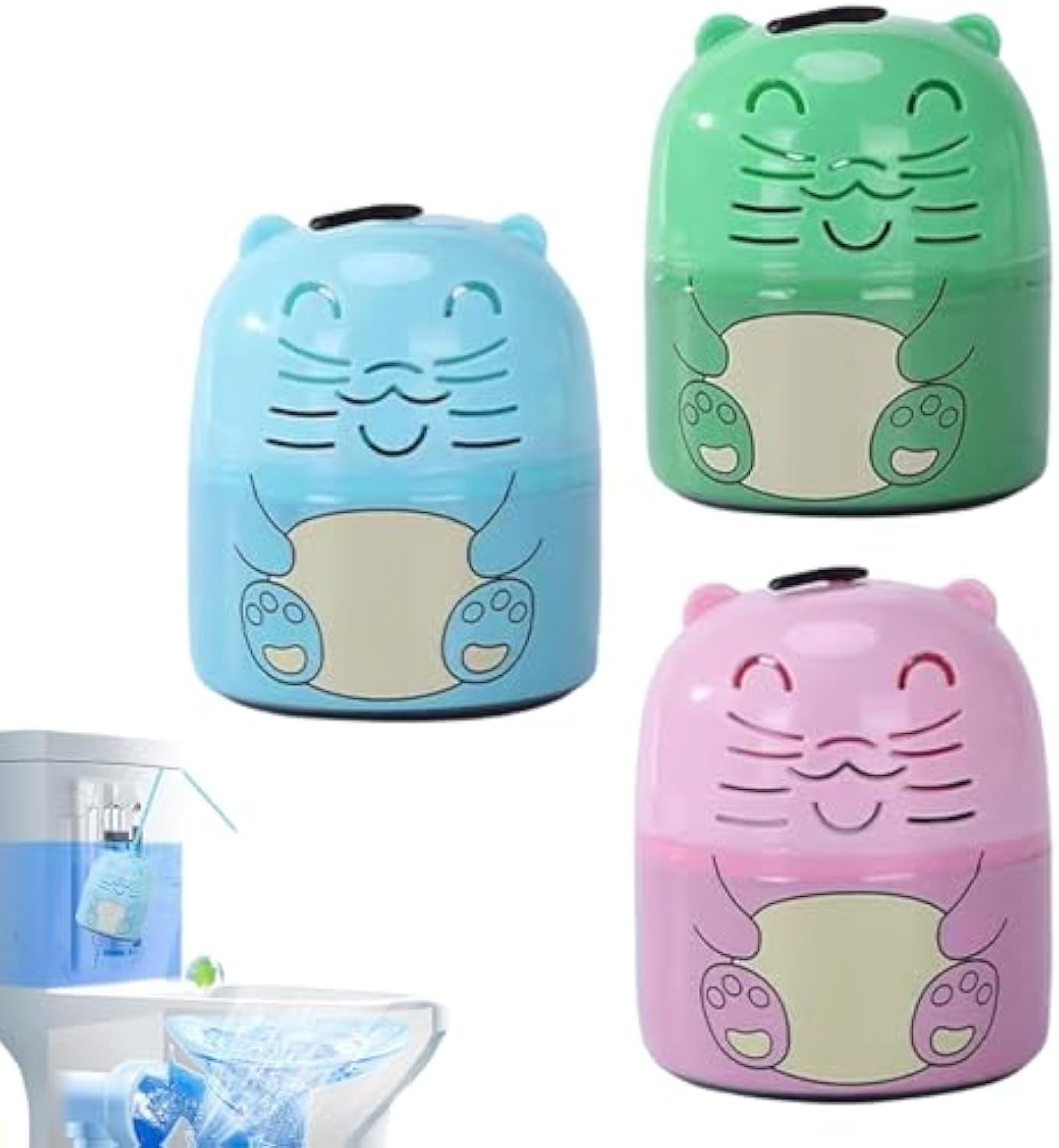 Toilet Cleaner & Toilet Deodorizer Wonder, 2025 Upgraded 3 Pcs Magic ...