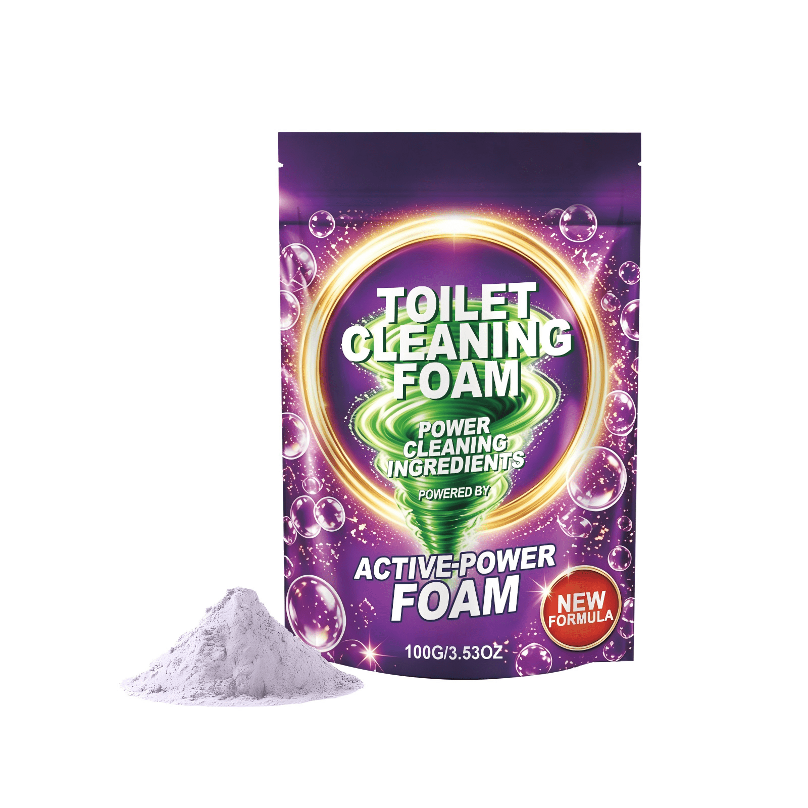 Toilet Cleaning Foam Powerful Active Formula for Deep Cleaning and Odor ...