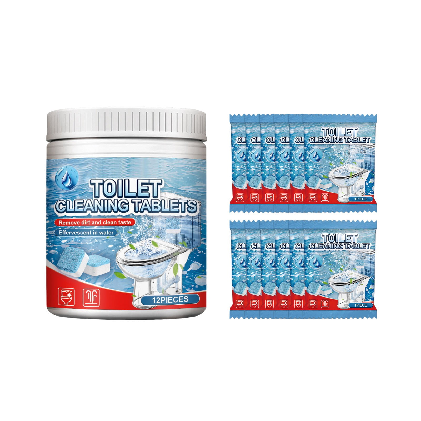 Toilet Cleaning Tablet Fouling Toilet Cleaner Toilet Toilet ...