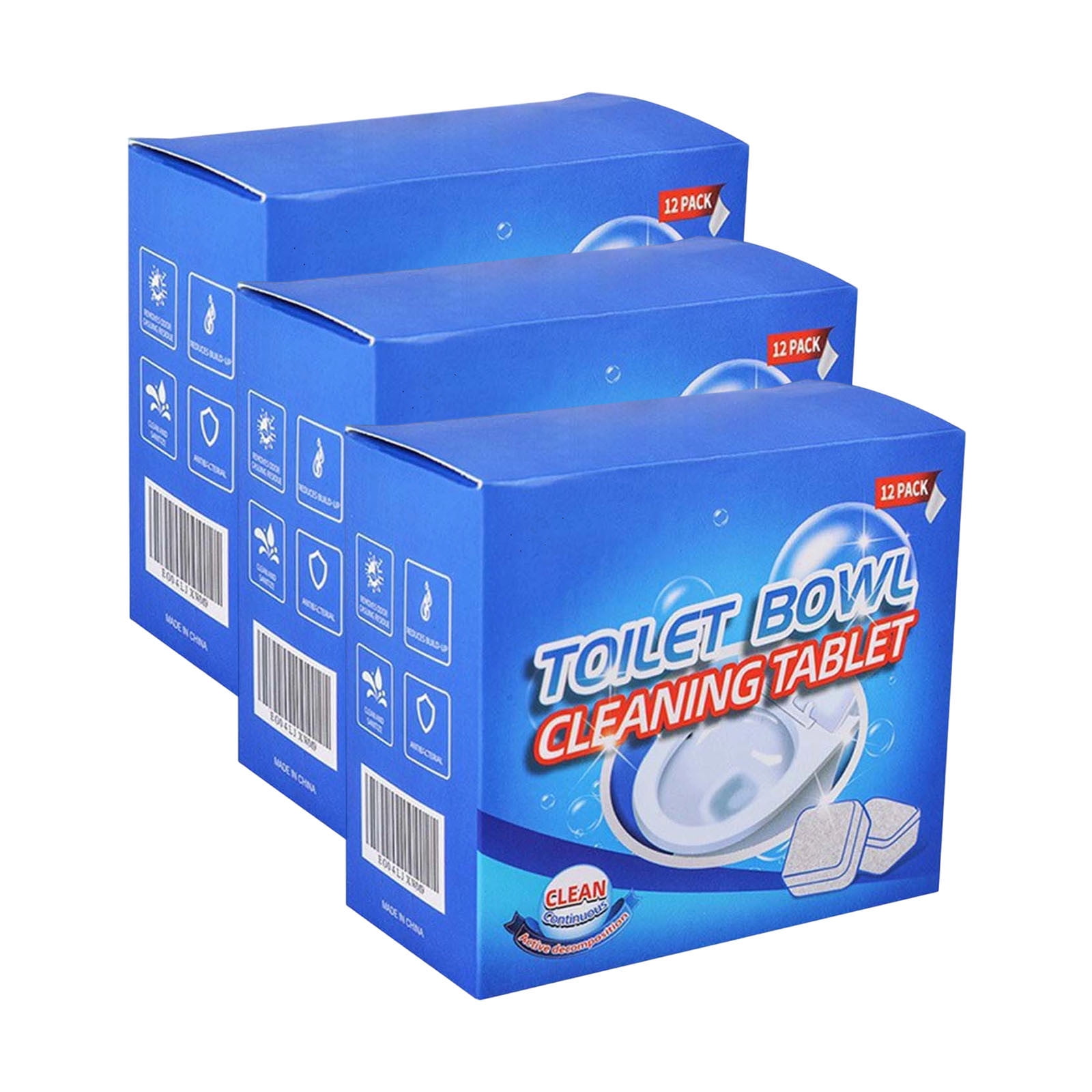 Toilet Cleaning Tablet Household Cleaning Block Deodorizing Urine ...