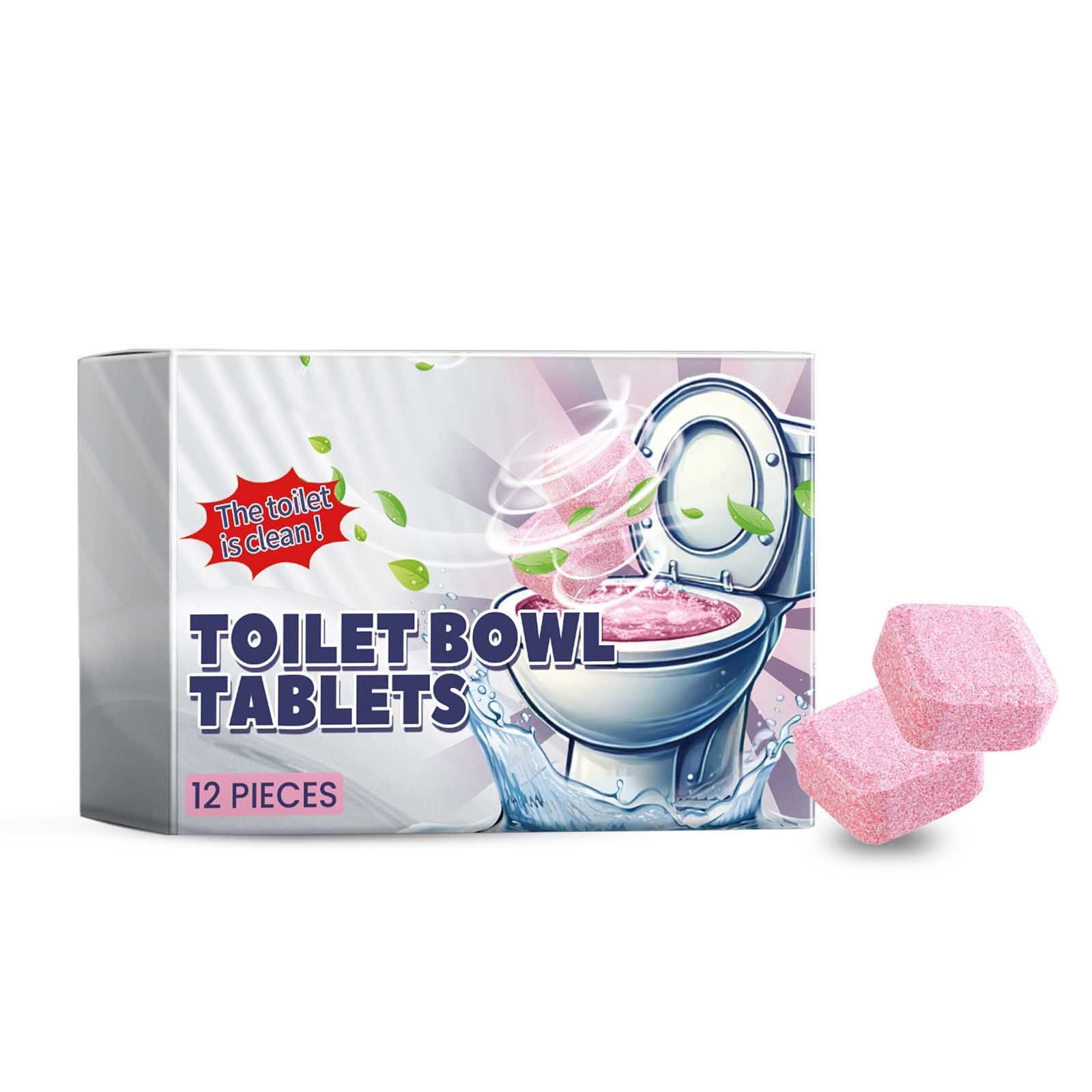 Toilet Cleaning Tablets Deodorizing And Descaling For Tank Automatic ...