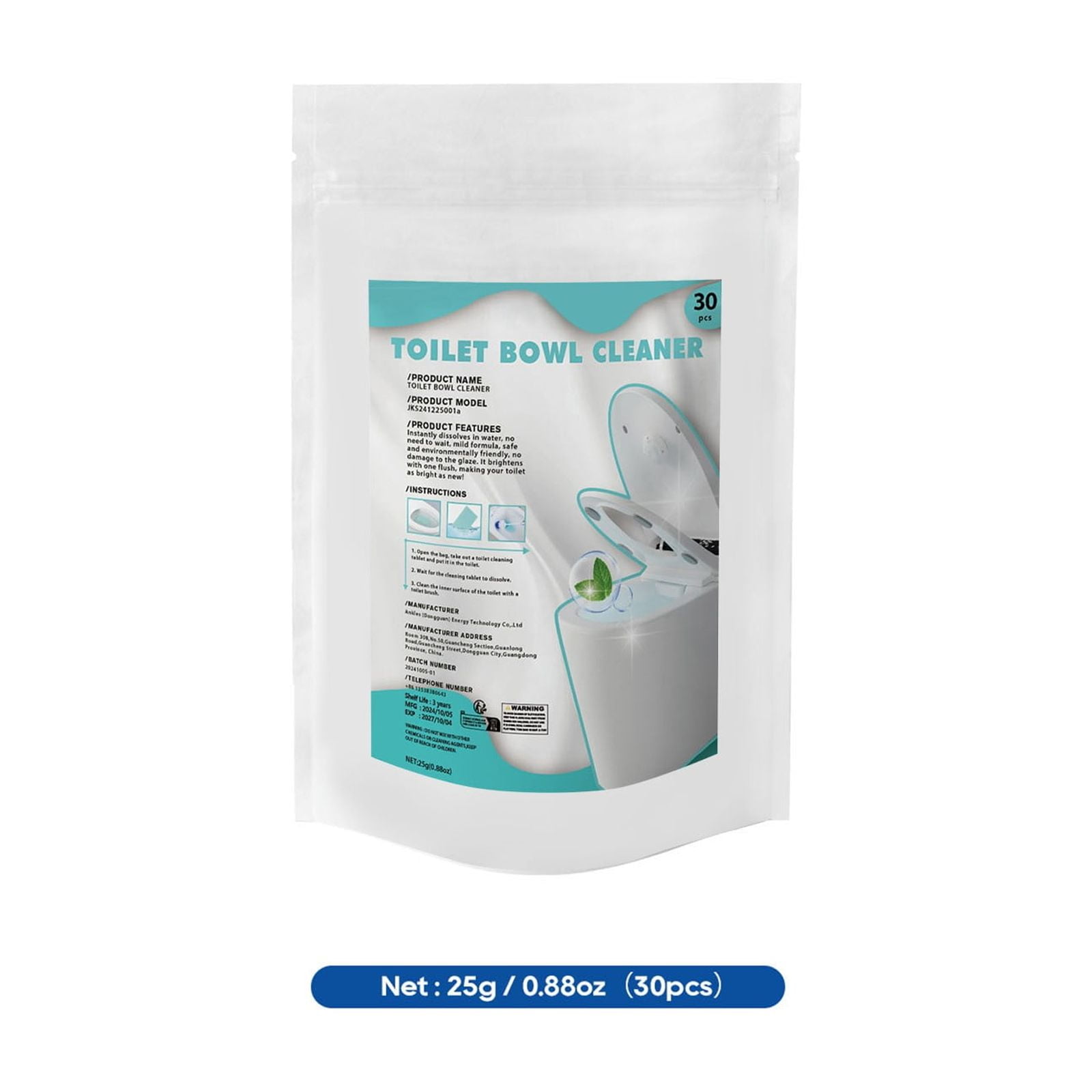 Toilet Cleaning Tablets for Deodorizing and Removing Urine Stains ...