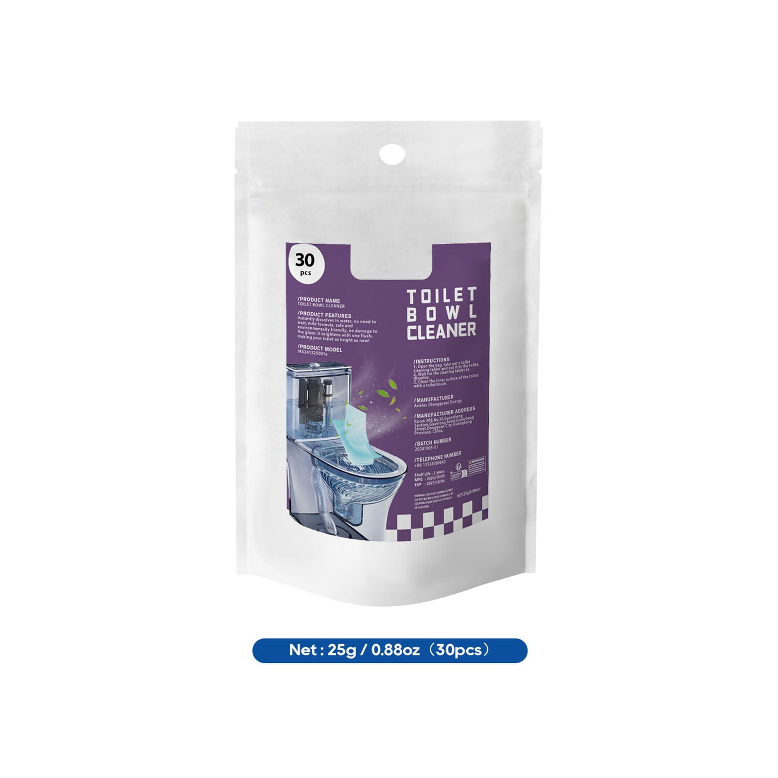 Toilet Cleaning Tablets | Powerful Bleaching Formula Removes Urine ...