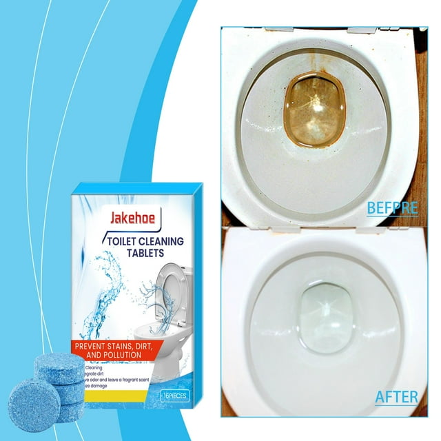 Toilet Cleaning Tablets | Powerful Effervescent Decontamination ...