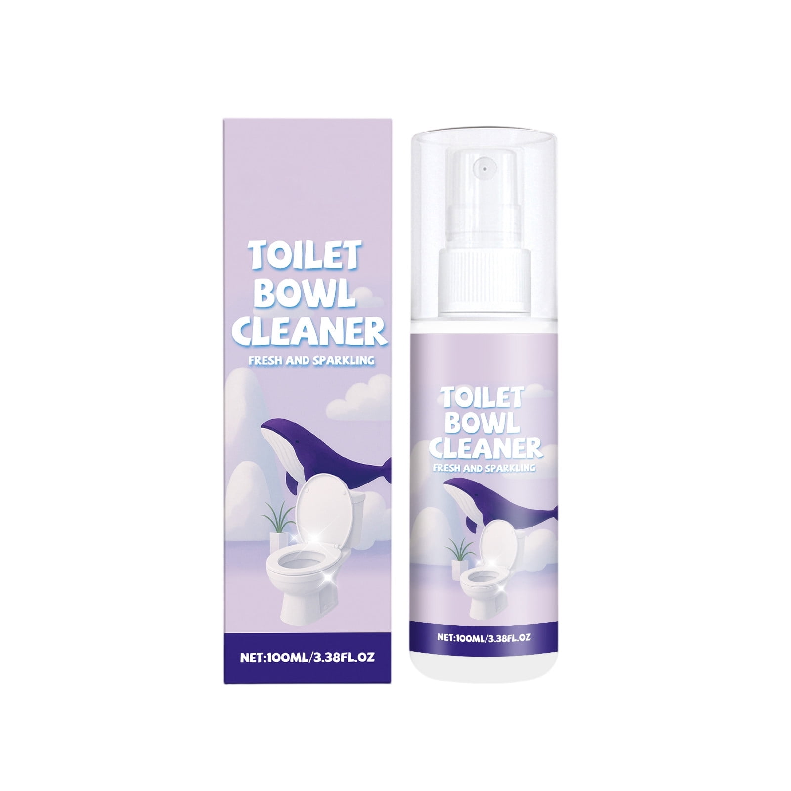 Toilet Decontamination Cleaner Cleans And Reduces Stains, Descaling ...
