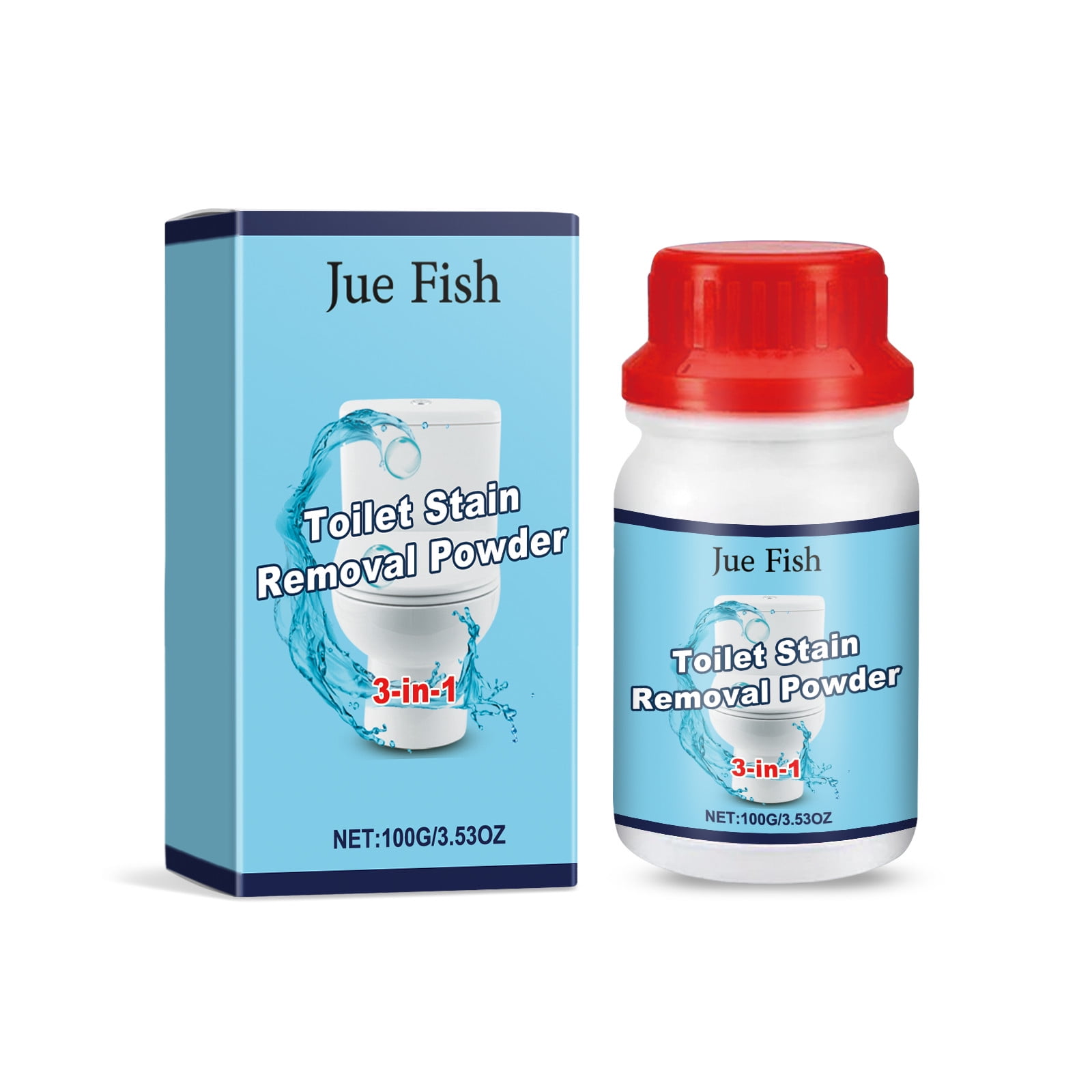 Toilet Decontamination Powder Toilet Cleaner Stubborn Scale Foam ...