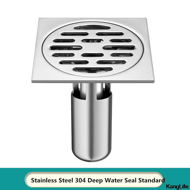 Toilet Deodorant Floor Drain Home Bathroom Washing Machine Large Flow ...