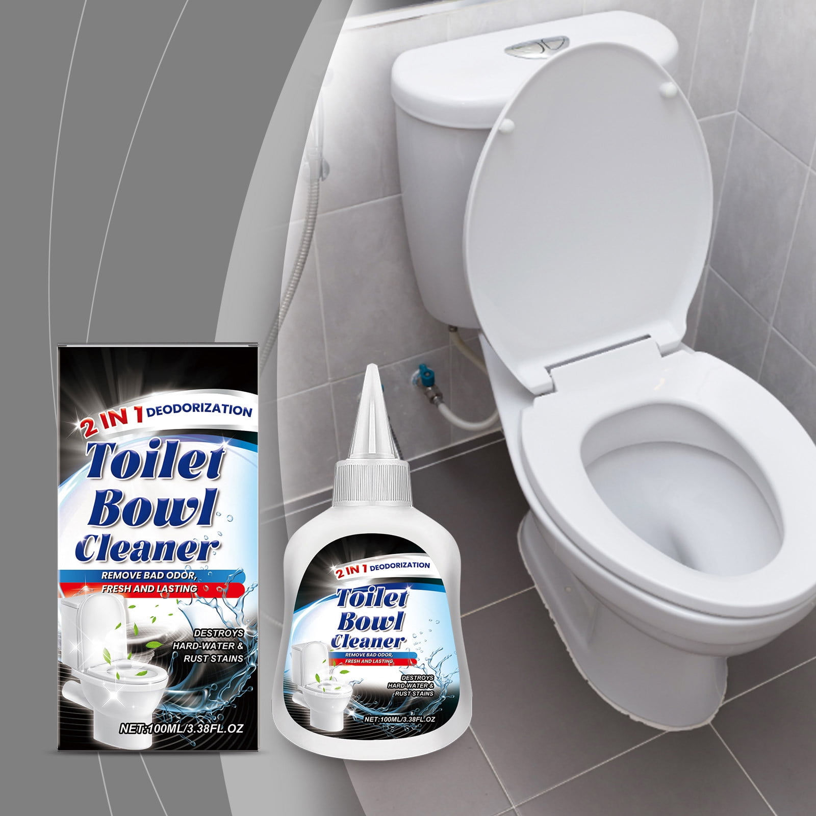 Toilet Descaler & Cleaner Foam 100ml | Removes Stubborn Scale & Hard ...