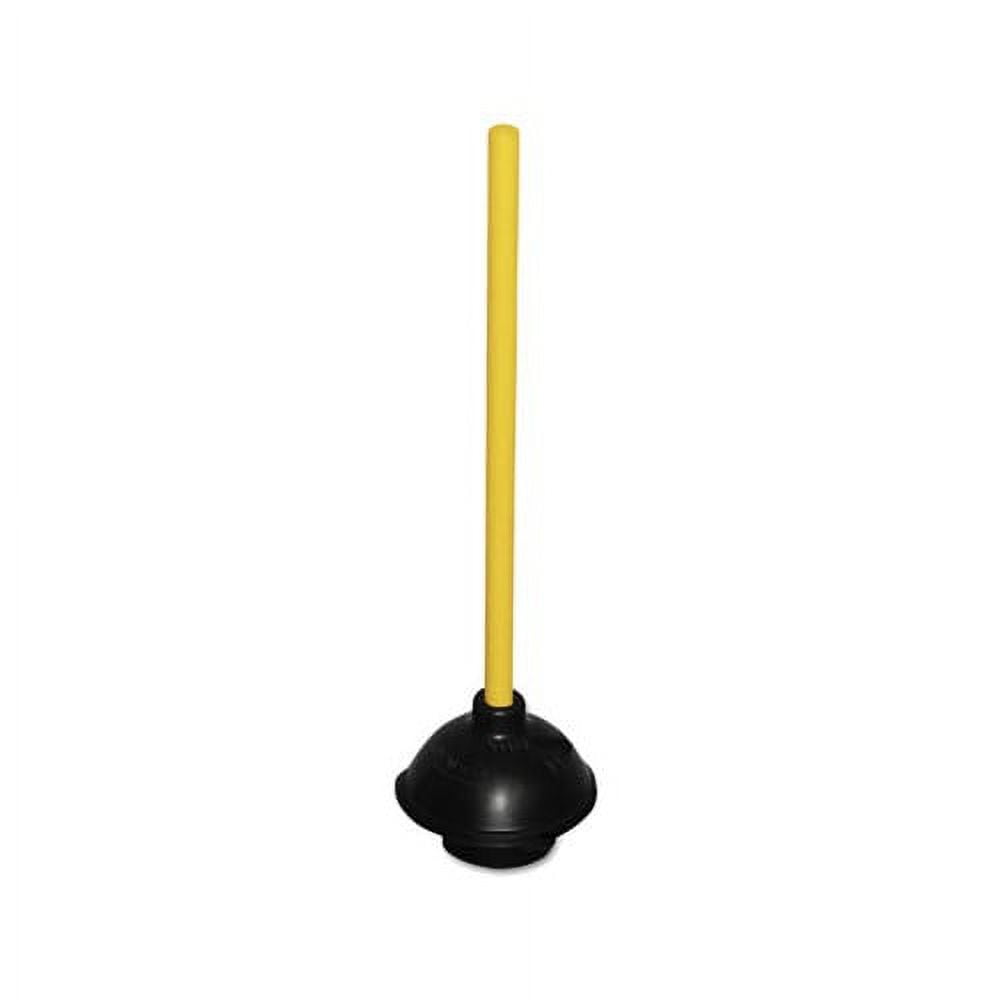 Toilet/Drain Plunger 20" Wood Handle, 6" dia - Walmart.com