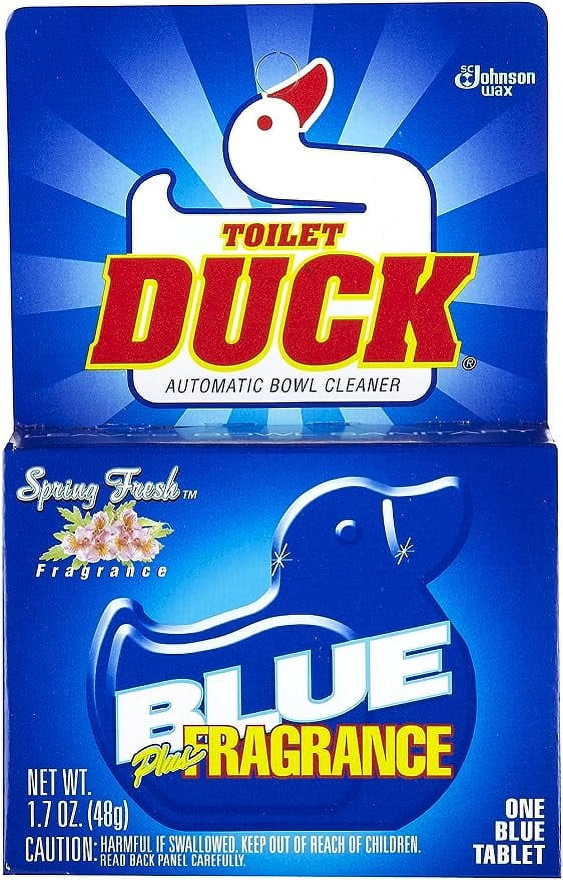 Toilet Duck Blue Cleanser, 1.7 Oz, 3 Pack - Walmart.com