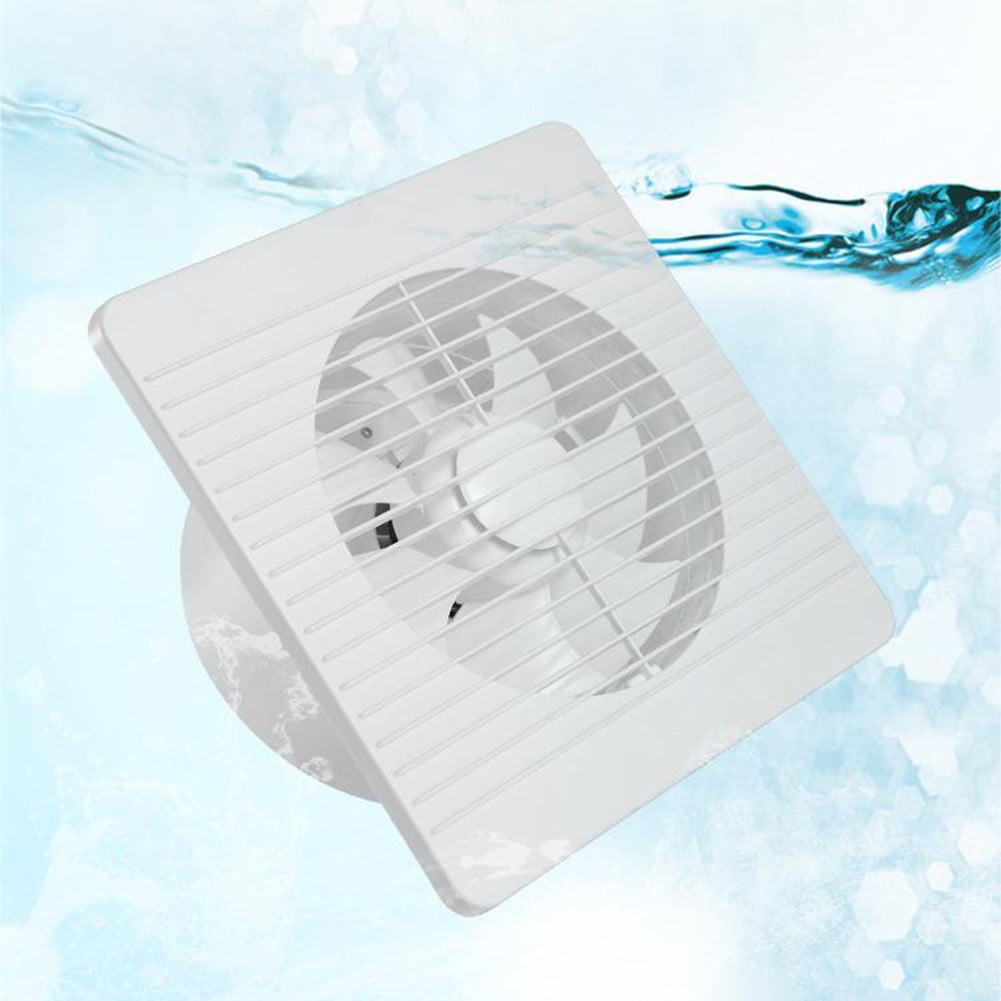 Toilet Extractor Fan Powerful Air Vent Wall Mounted Fans For Bathroom ...