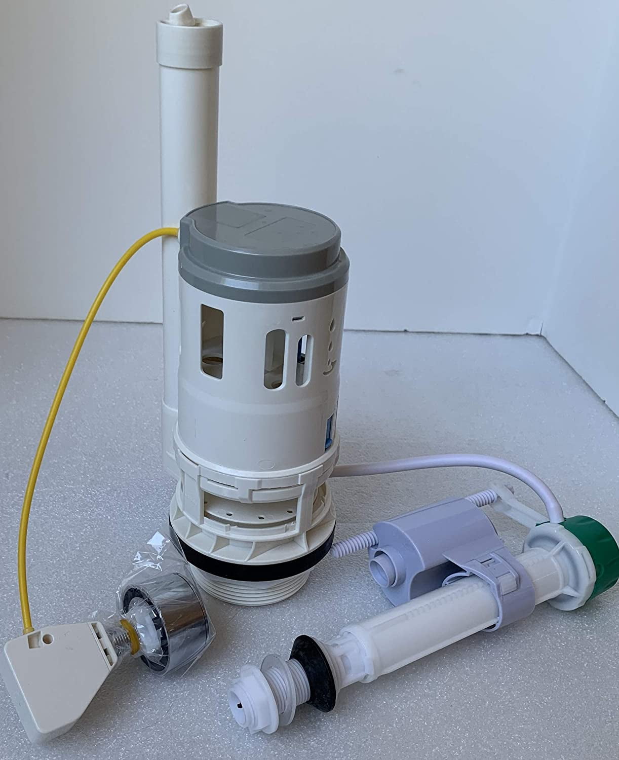 Toilet Fill Valve Kit with all the Hardware, Three inch Toilet Flush ...