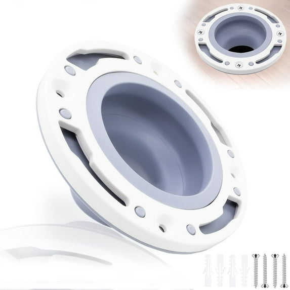 Toilet Flange Repair Kit Fits for 4 Inch 5 Inch or Special 3 Inch Drain ...