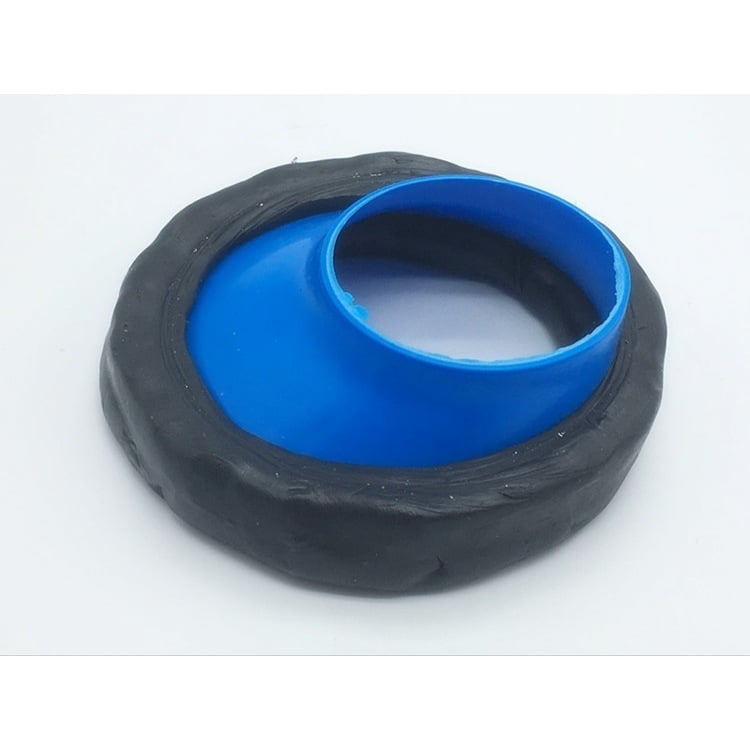 Toilet Flange Repair Kit Leakproof Wax Ring Rubber Toilet Seal Offset ...