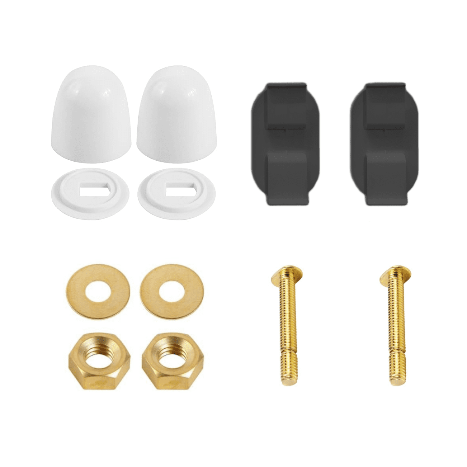 Toilet Floor Bolts and Caps Set Only, 23T02-MBP03 - Walmart.com